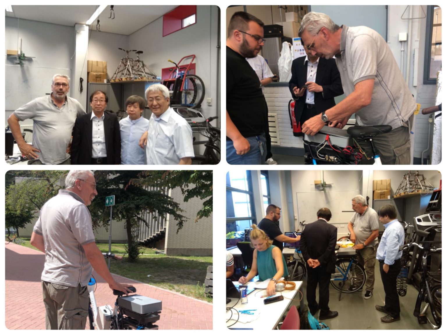 デルフト工科大学 Prof. Schwabを訪問 - OSU Smart Mobility System Laboratory